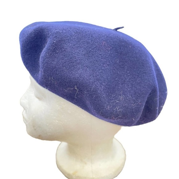 Vintage | Accessories | Vintage French Beret De Luxe Hoquy Wool Hat ...